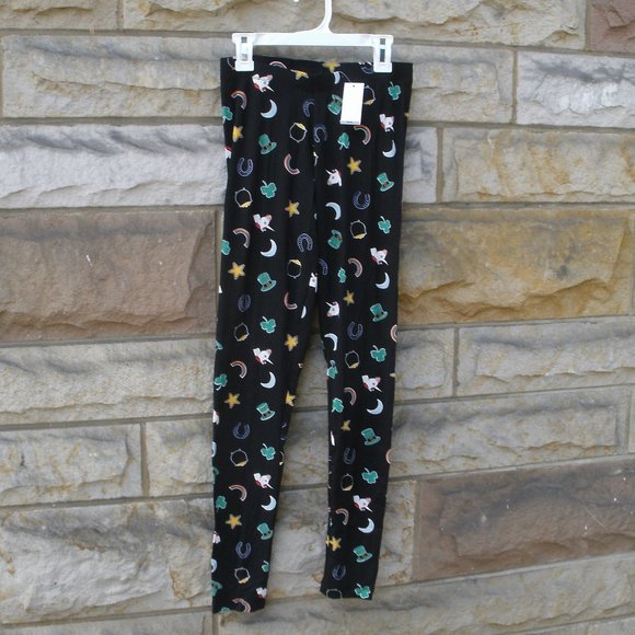 Joe Boxer | Pants & Jumpsuits | Joe Boxer Good Luck Symbol Leggings ...